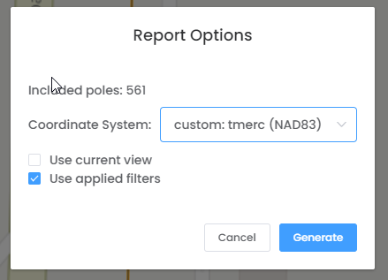 Exporting/Downloading data reports | Pointerra
